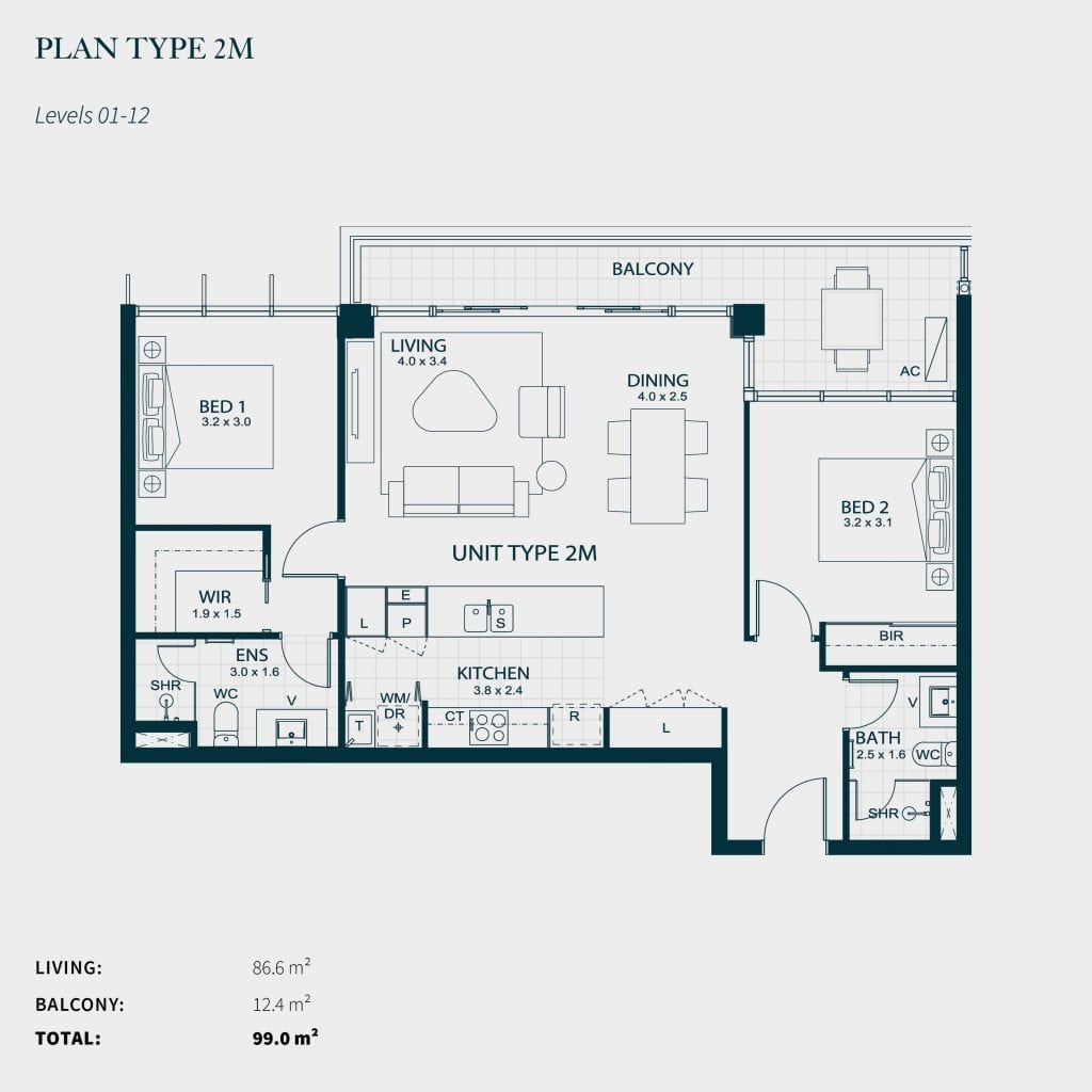 One, Two and Three Bedroom Apartments - Property Investment - Ivy Woden